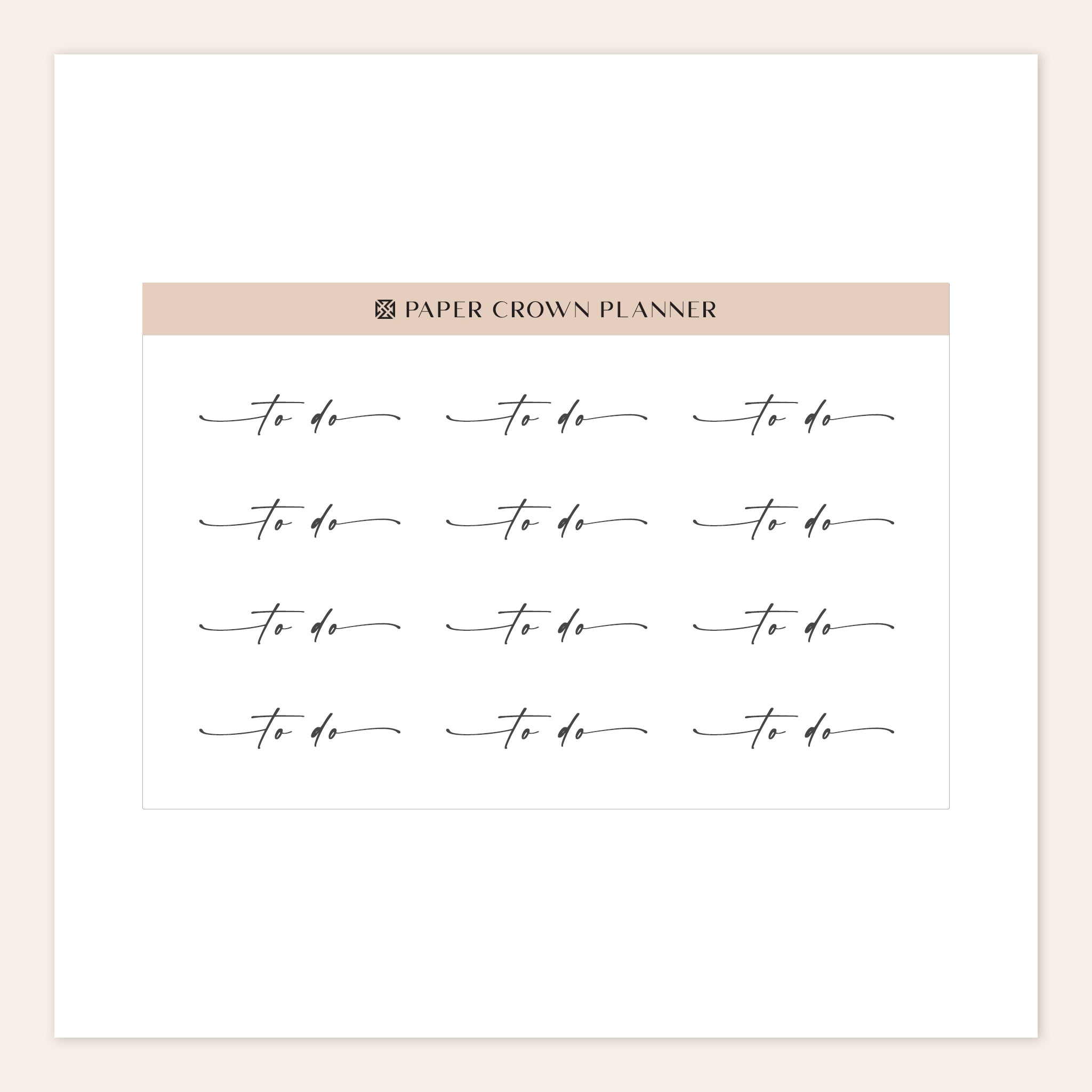 Scripts – Paper Crown Planner