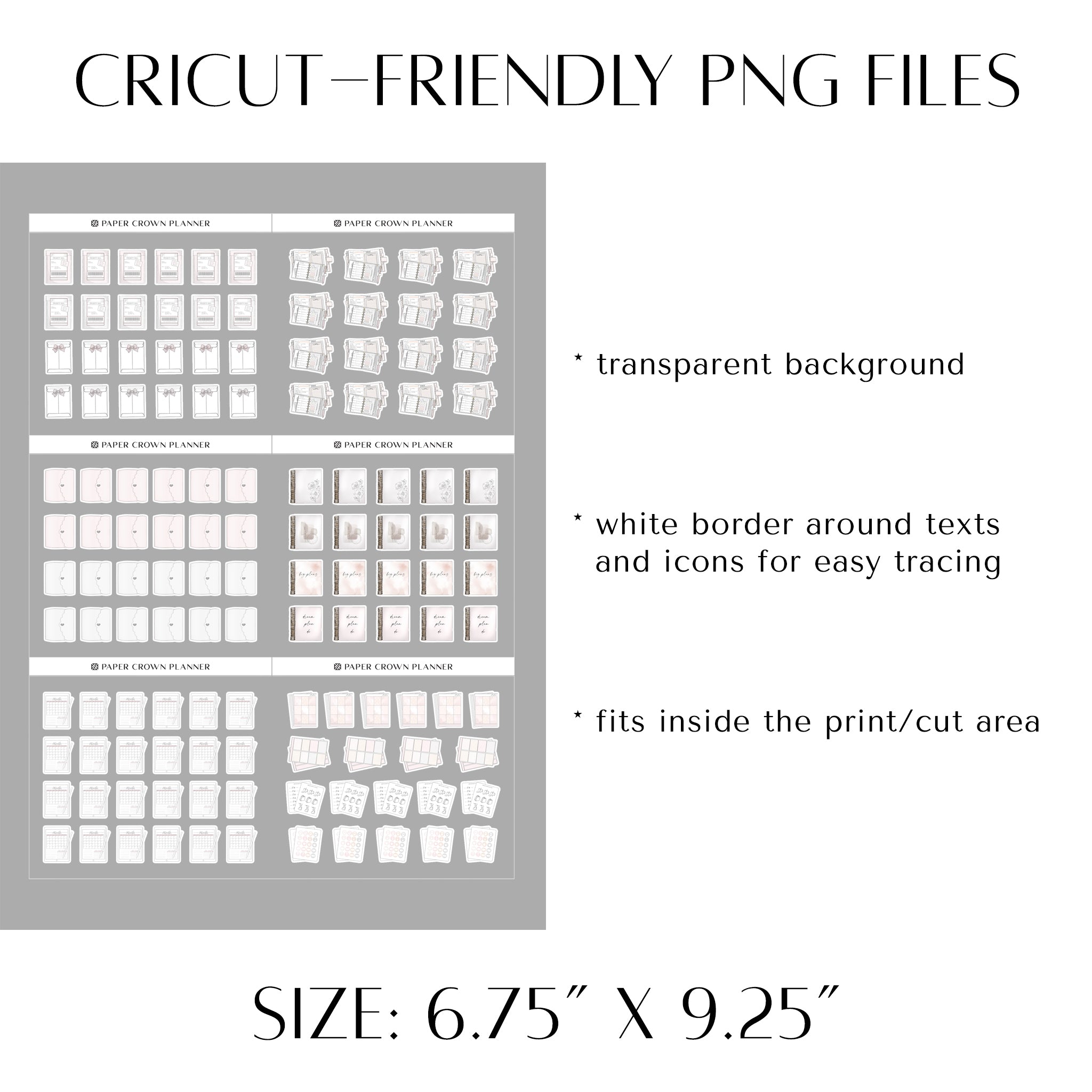 PLANNING // Icons – Paper Crown Planner
