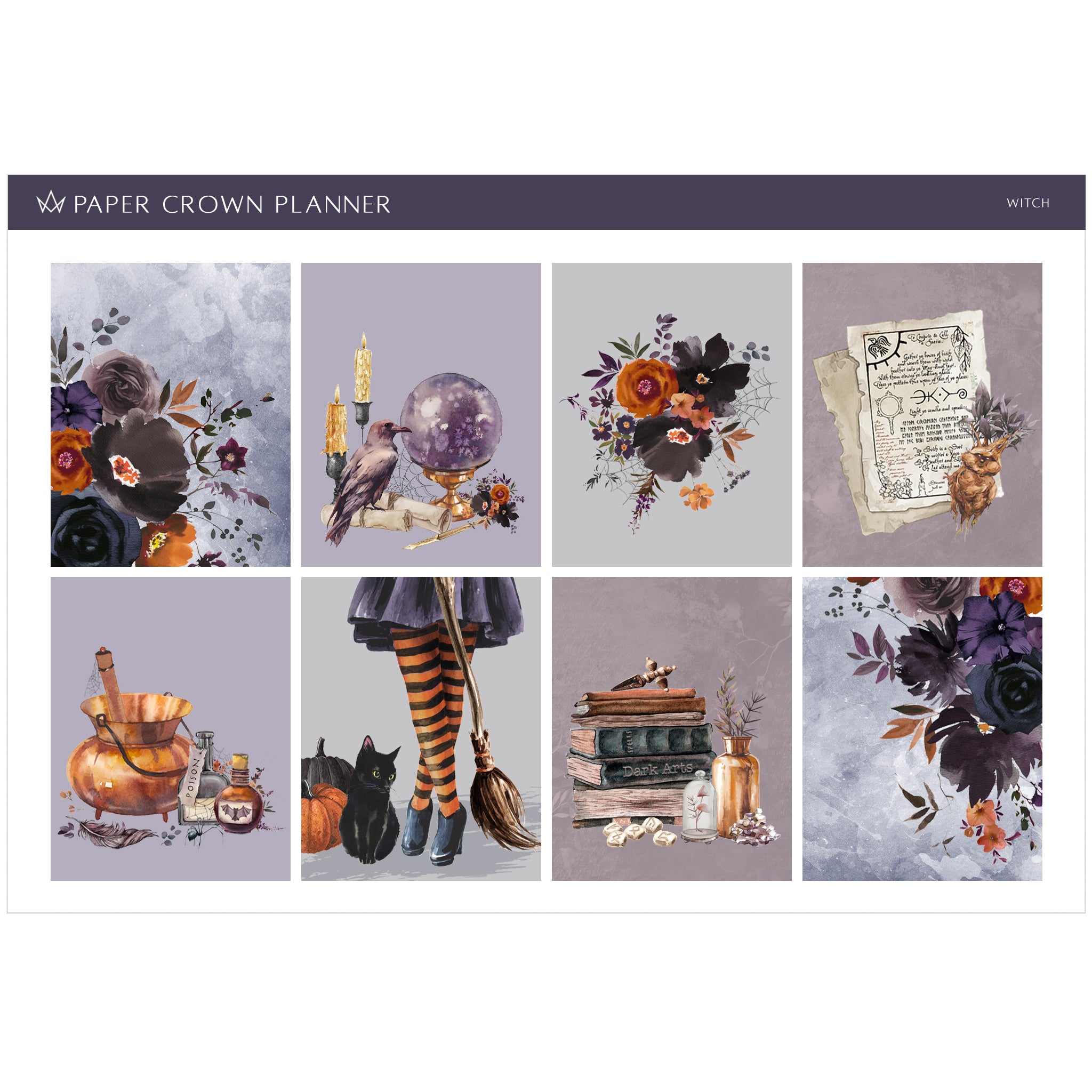 WITCH // Weekly Kit – Paper Crown Planner