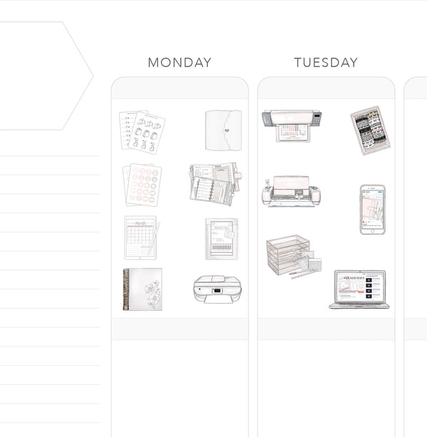 PLANNING // Icons – Paper Crown Planner